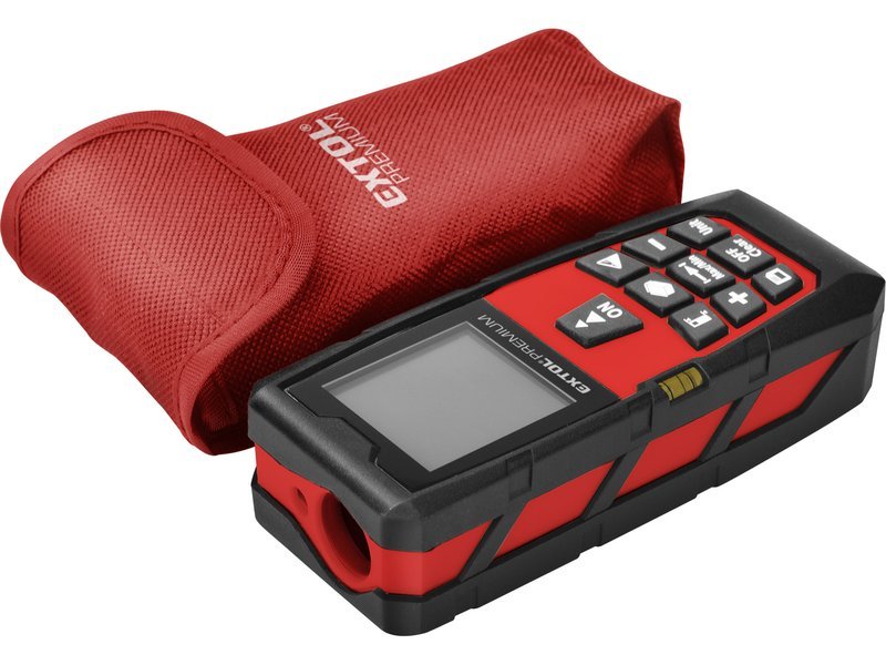 Metr laserový digitální, 0,05-40m, EXTOL PREMIUM | Bonatrade